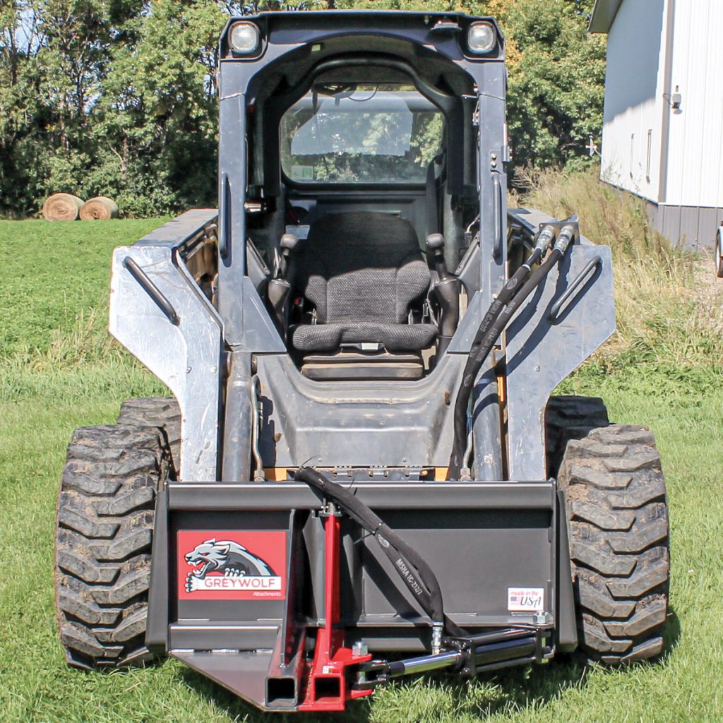 GreyWolf™ Skid Steer Tree Puller | Tree Removal | GreyWolf™ Attachments